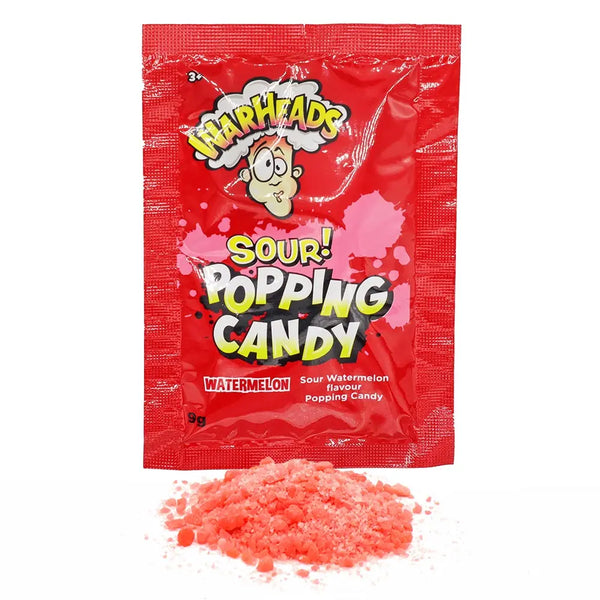 Warheads Sour Popping Candy Watermelon – Pinkiessweeties