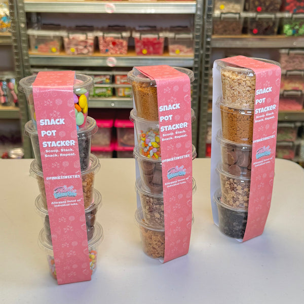 Snack Pot Stackers UK | Build Your Own Dessert Topping Stack | Made To ...