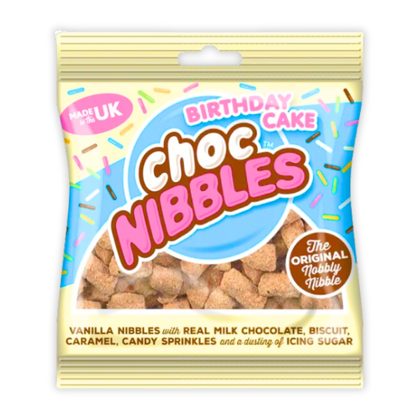 Birthday Cake Choc Nibbles – Pinkiessweeties