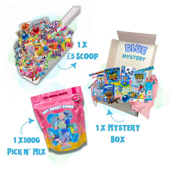 Blue Trio Bundle Box – Pinkiessweeties