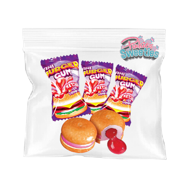 Liquid Filled Burger Gums 10/20 Pack – Pinkiessweeties
