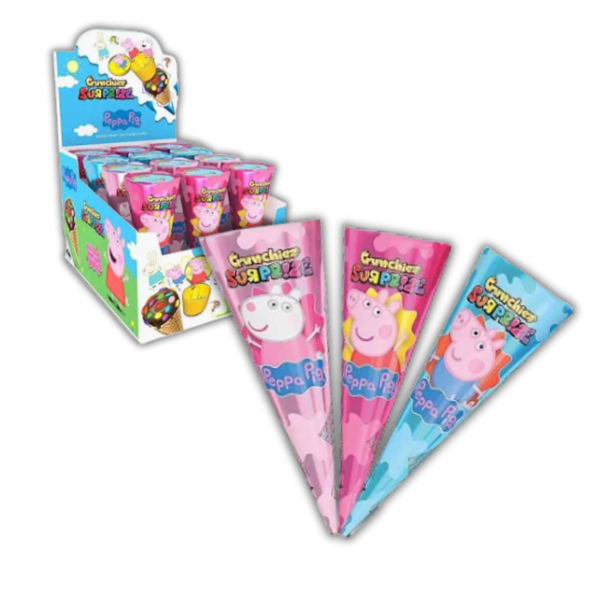 Peppa Pig Surprise Cones – Pinkiessweeties