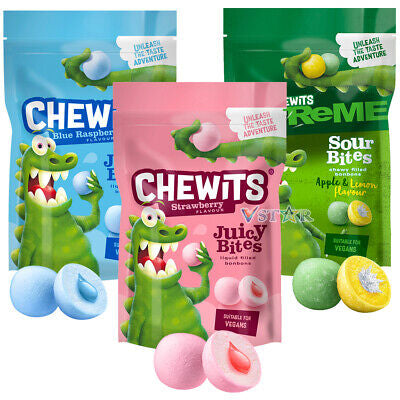 Chewits Xtreme Sour Apple Bites – Pinkiessweeties