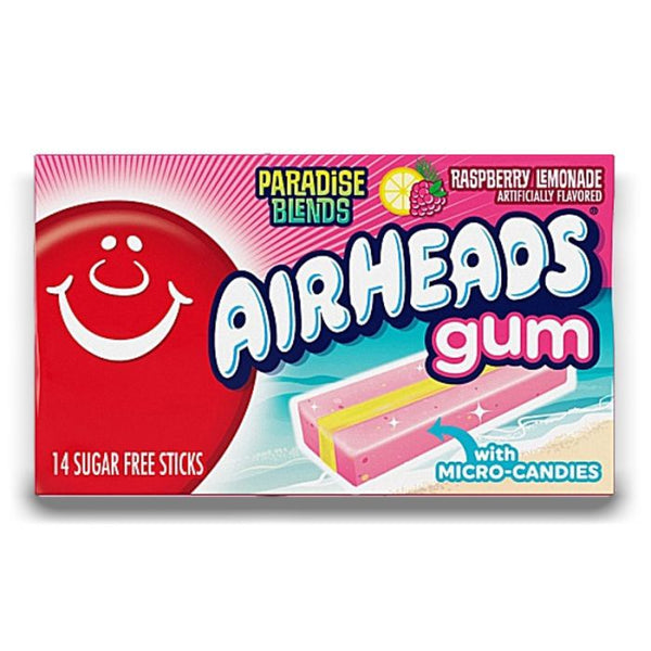 Airheads Gum Paradise Blends Raspberry Lemonade – Pinkiessweeties