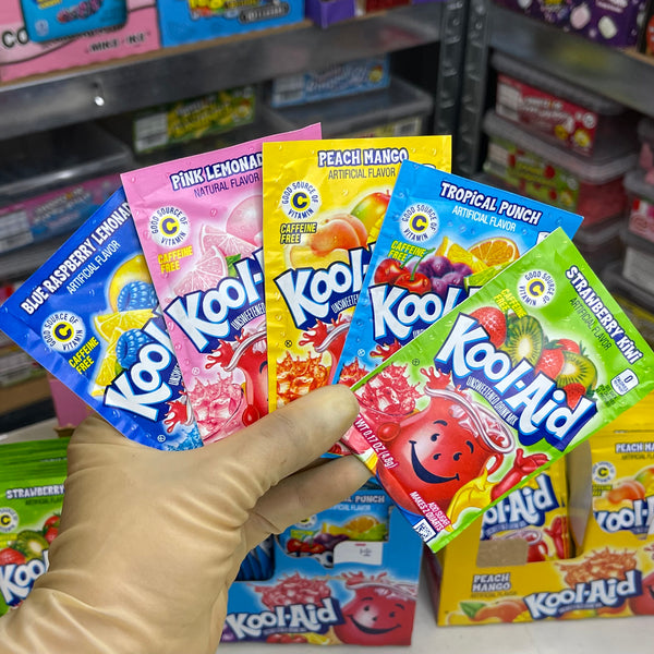 Kool Aid Blue Raspberry Drink Mix – Pinkiessweeties